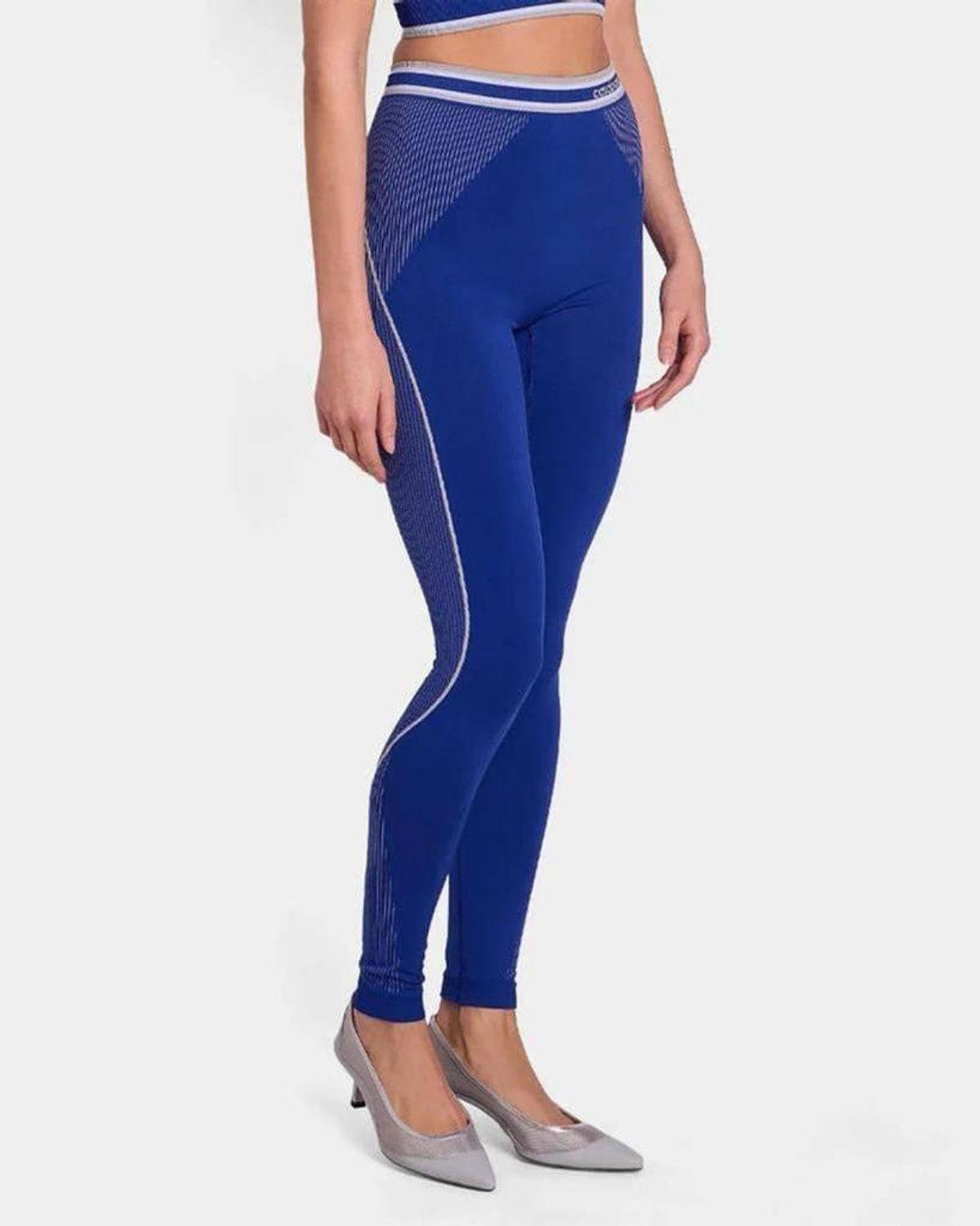 CASABLANCA logo-band seamless leggings